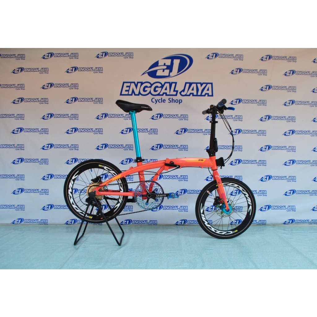 Jual Sepeda Lipat Element Ecosmo Z8 Full Upgrade Hydraulic Disc Brake ...