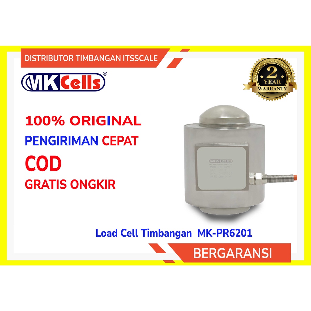 Jual Load Cell Timbangan MK Cells MK-PR6201 / Load Cell All Kapasitas ...