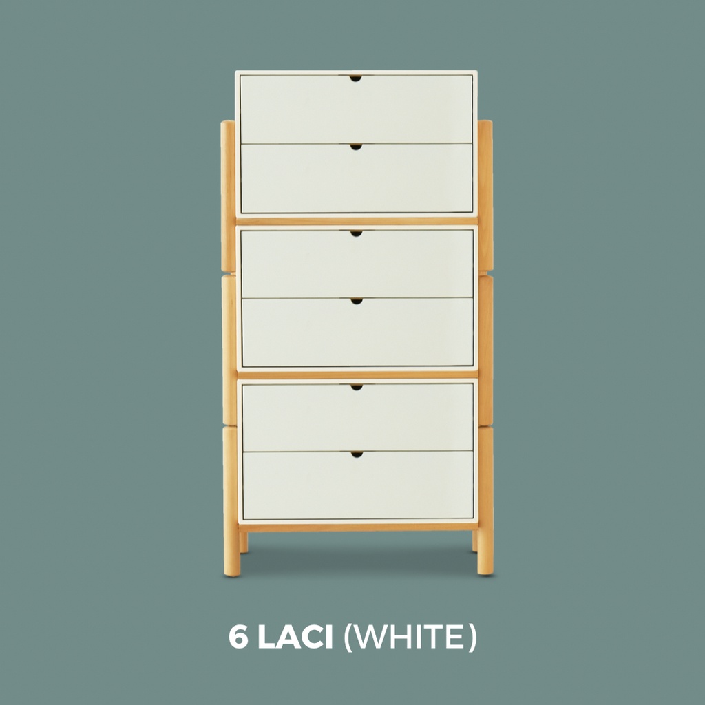 Jual UP SPACE Rego Set 1x3 / Chest Drawer / Buffet Tinggi / Lemari ...