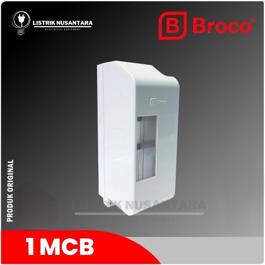 Jual Box MCB 1 Group Module Outbow OB Putih Box Tembok Broco Dexta | Shopee Indonesia