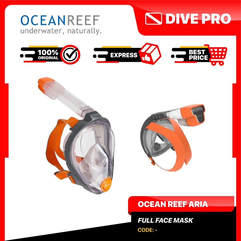 Jual ARIA FULL FACE MASK BY OCEANREEF | Shopee Indonesia