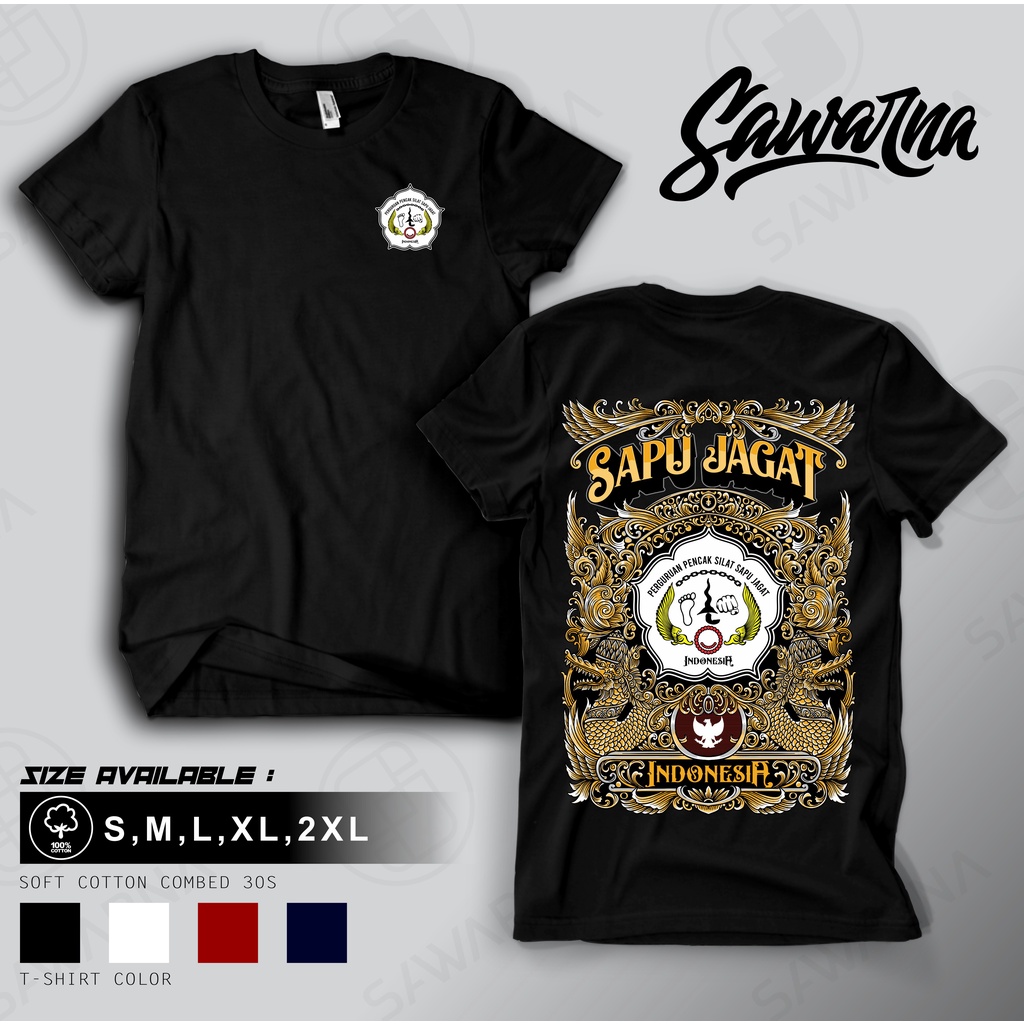 Jual T SHIRT PENCAK SILAT/ SAPU JAGAD - SAPUJAGAD T Shirt pria | Kaos ...