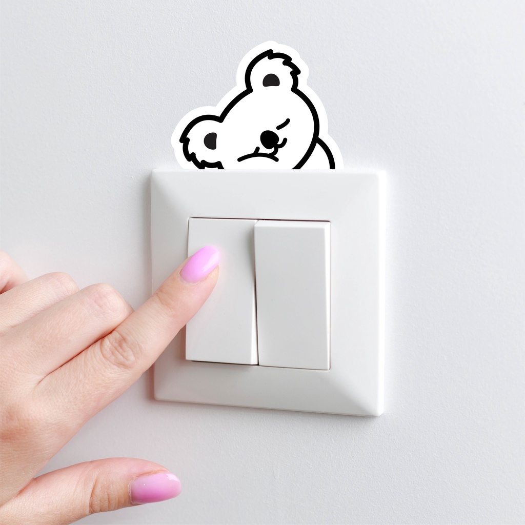 Jual #61 Sticker Lampu KAMILASTORINDO STIKER TOMBOL LAMPU SAKLAR LAMPU ...