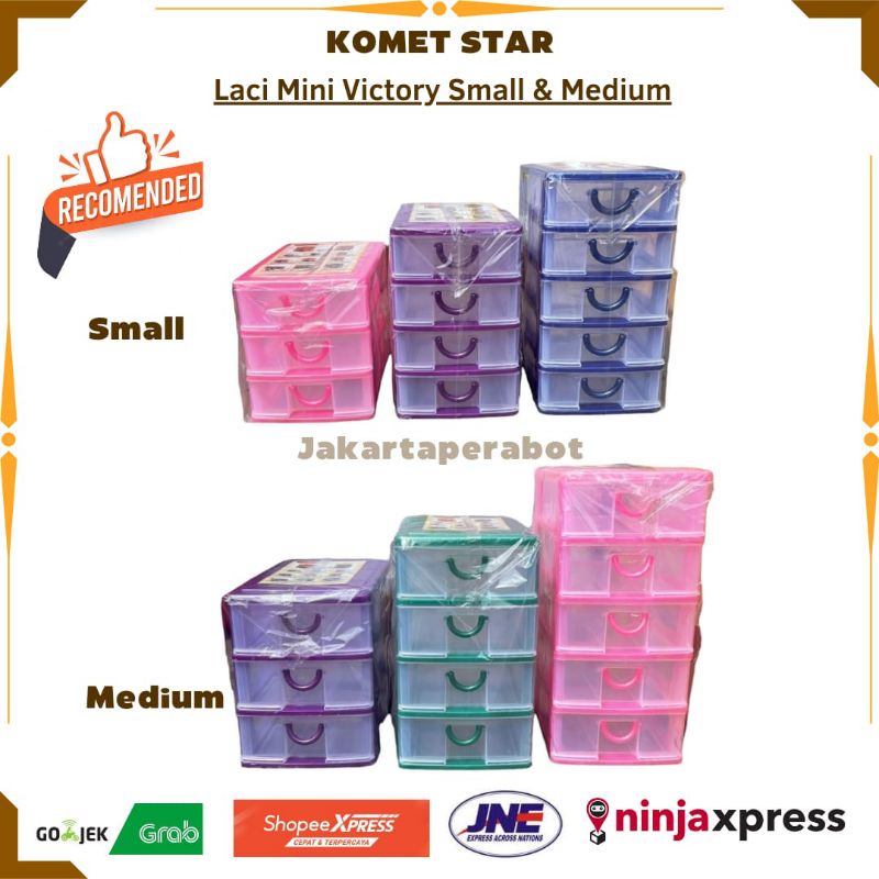 Jual Komet Star Laci Mini Container M5 / Laci Susun 5 Komet Star / Laci ...