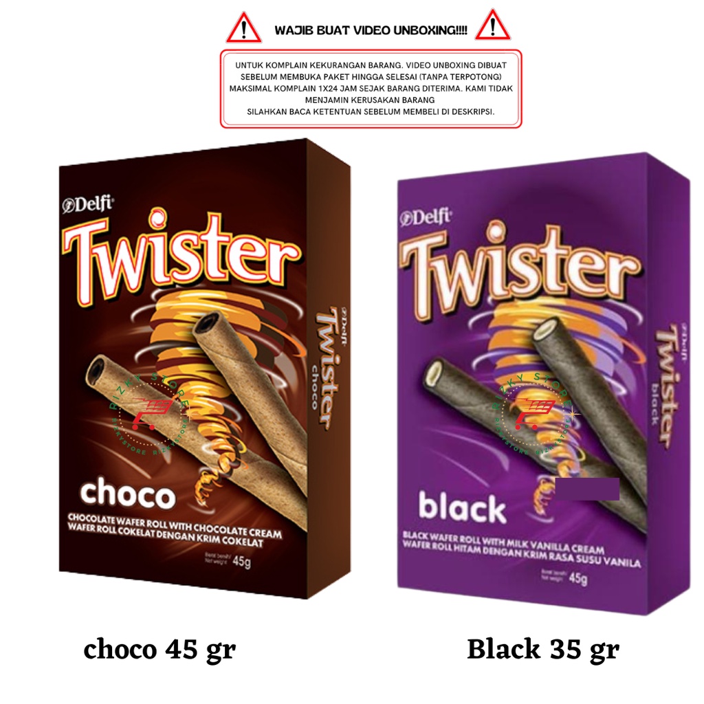 Jual TWISTER 35g BLACK/CHOCO | Shopee Indonesia