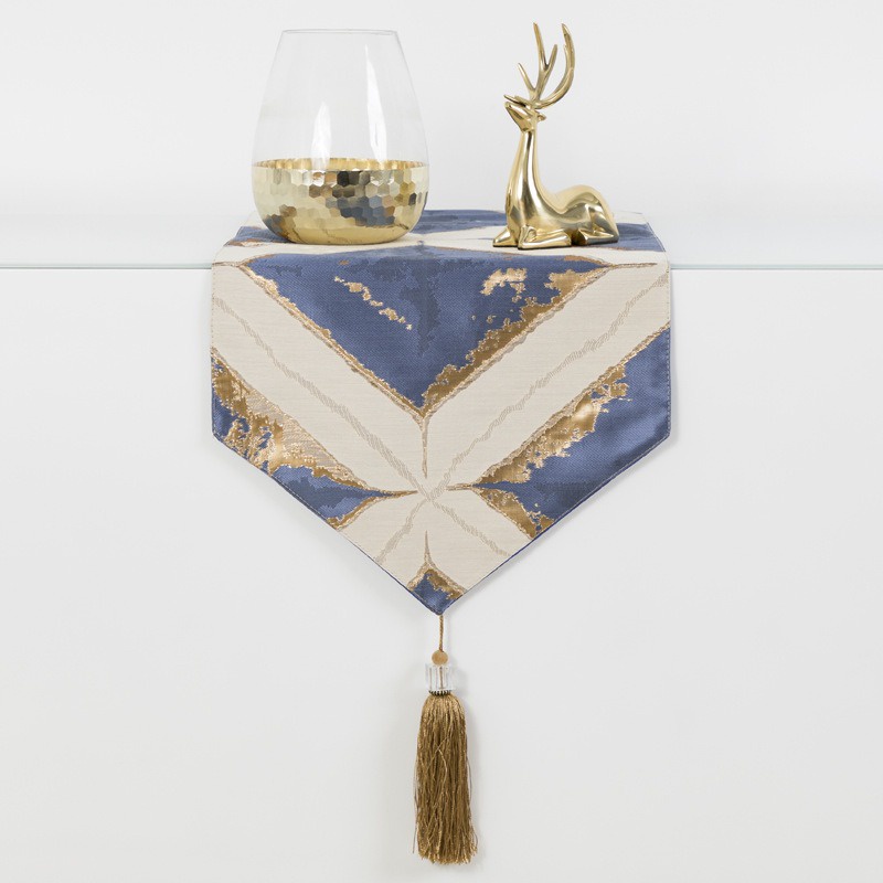 Jual Verde Table Runner / Alas Taplak Meja Panjang Abstrak Mewah ...