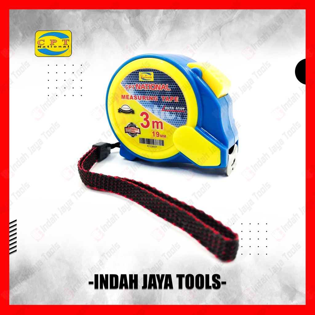 Jual CPT NATIONAL Meteran Auto Stop 3 Meter Rol Matic - Measuring Tape ...