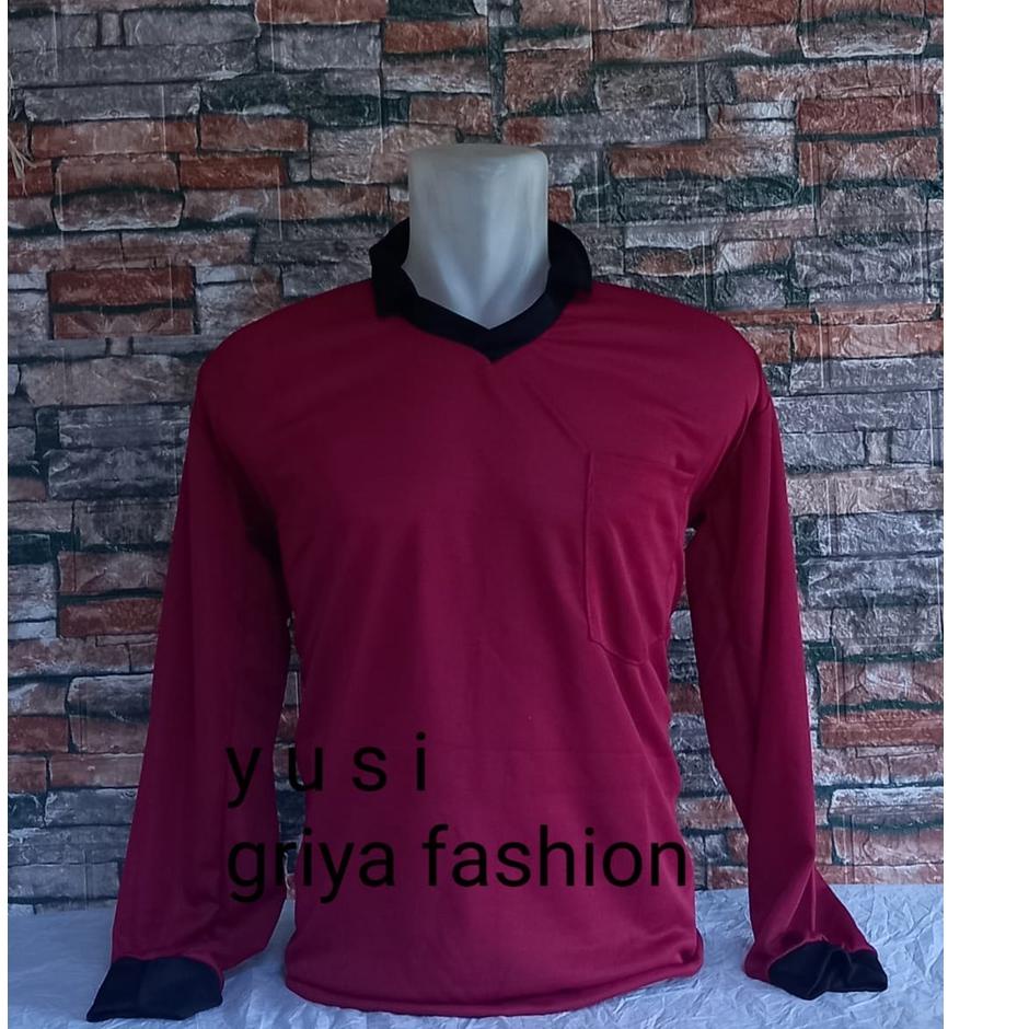 Jual Premium Baju kerja pria proyek kuli bangunan murah berkerah ...