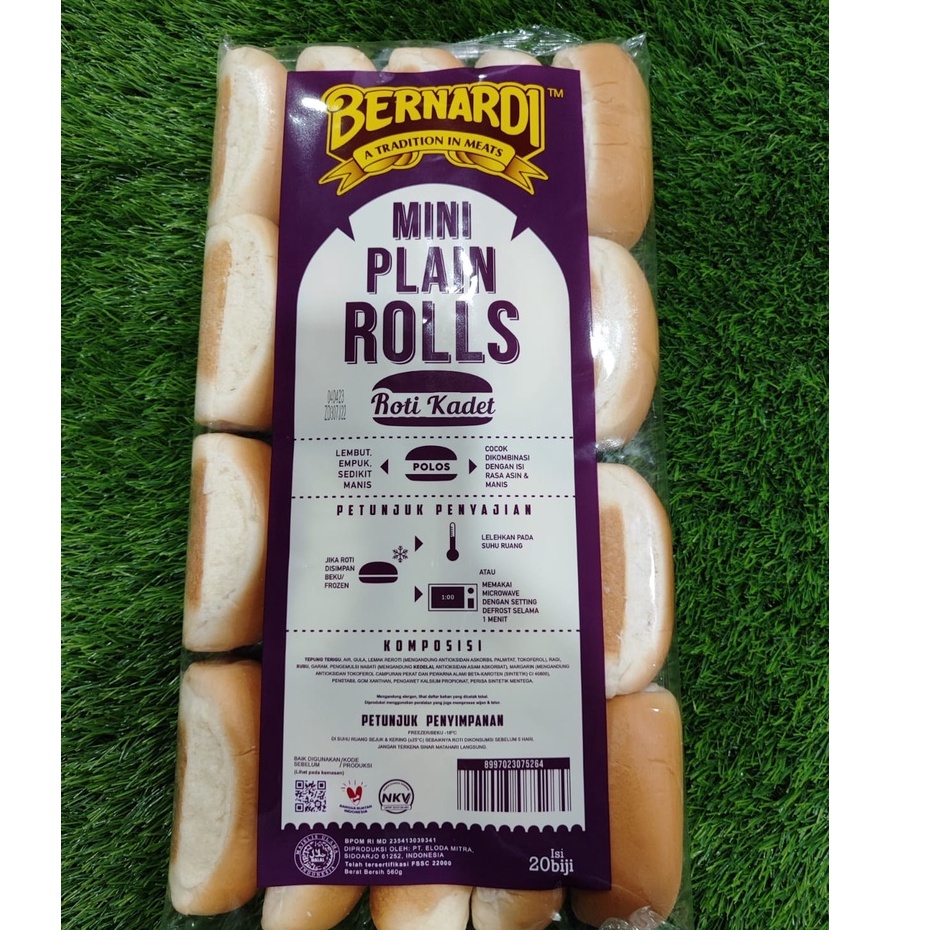 Jual Bernardi roti hotdog mini isi 20 560 gram | Shopee Indonesia