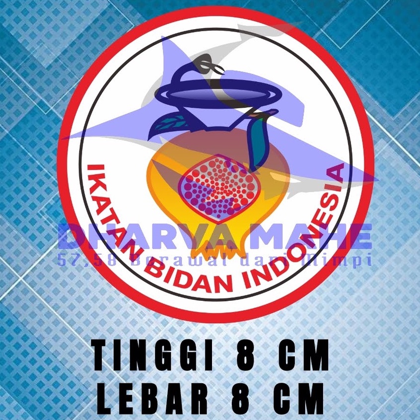 Jual IBI, Ikatan Bidan Indonesia, Stiker Ikatan Bidan Indonesia, Bidan, Stiker Motor, Stiker ...