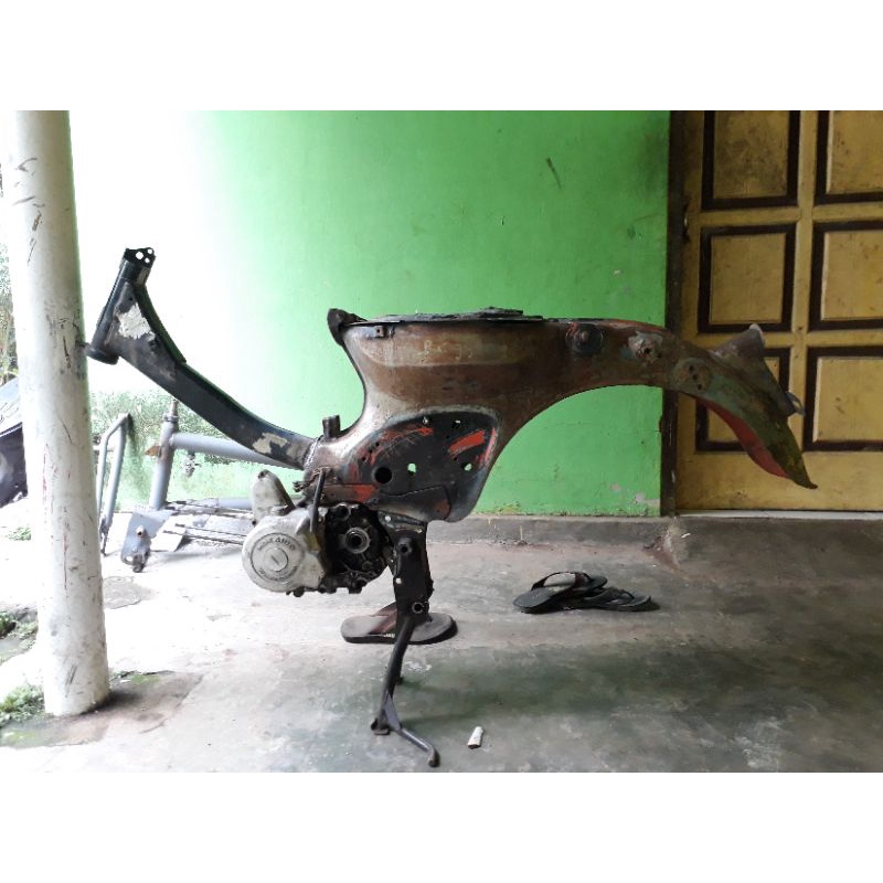 Jual frame rangka c70 kotak untuk mesin karisma dan c seris | Shopee Indonesia