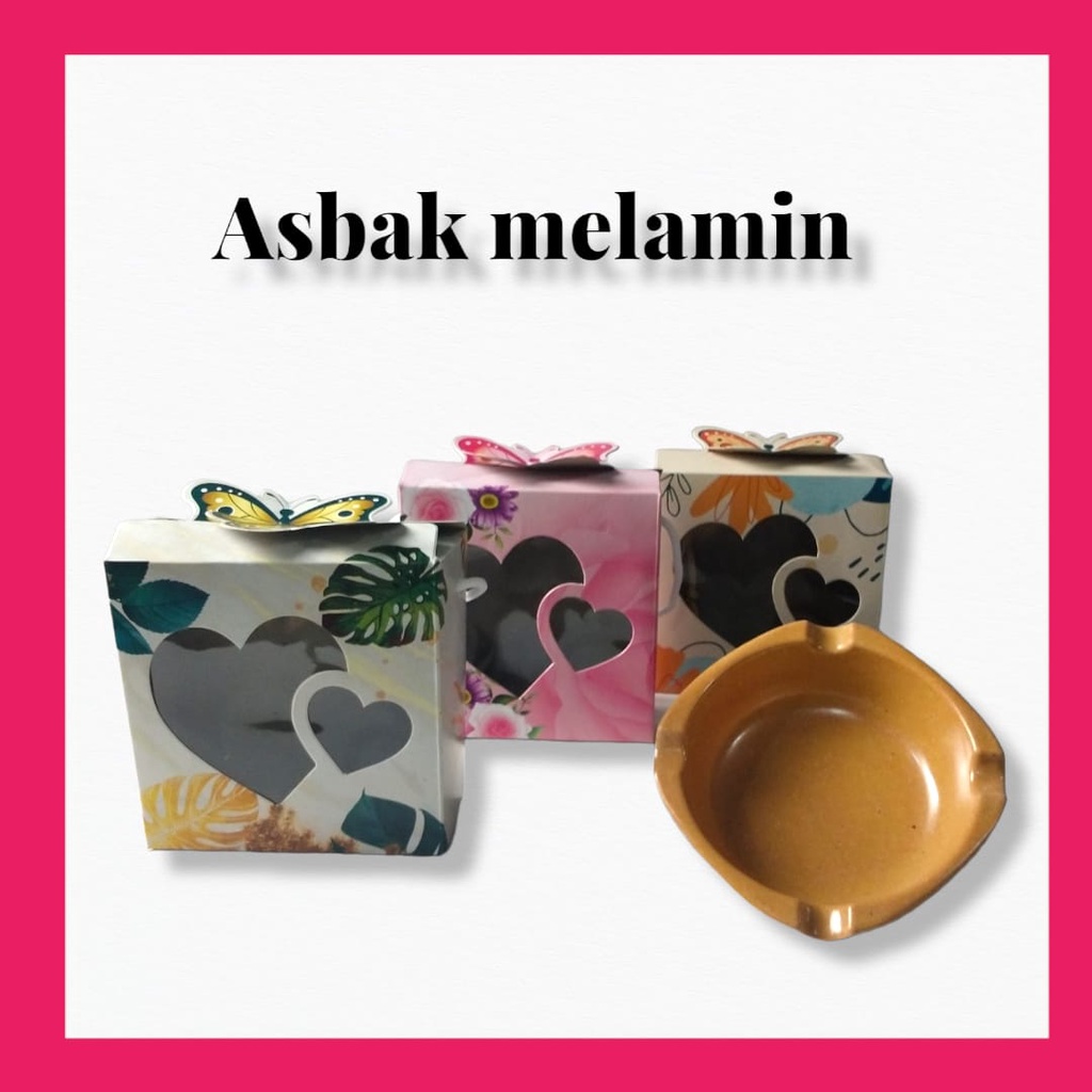 Jual SOUVENIR PERNIKAHAN ASBAK MELAMIN WARNA KEMAS BOK ISI 25 | Shopee Indonesia