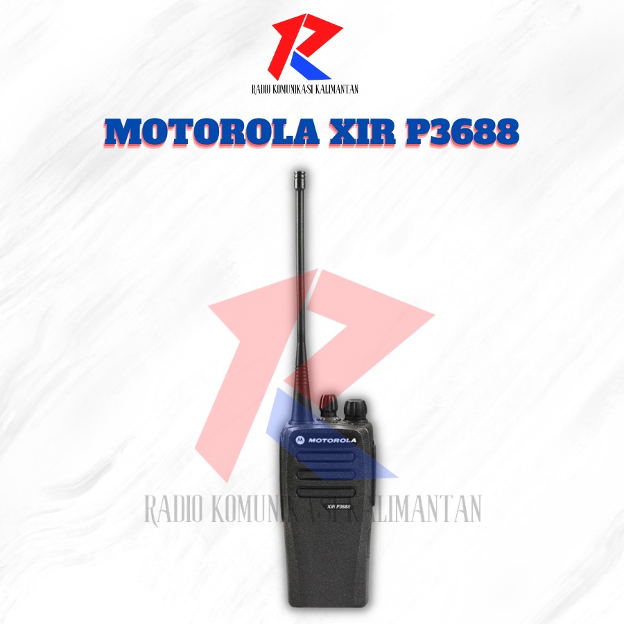 Jual RADIO HT MOTOROLA XIR P3688 VHF ORIGINAL OFFICIAL WARRANTY ...