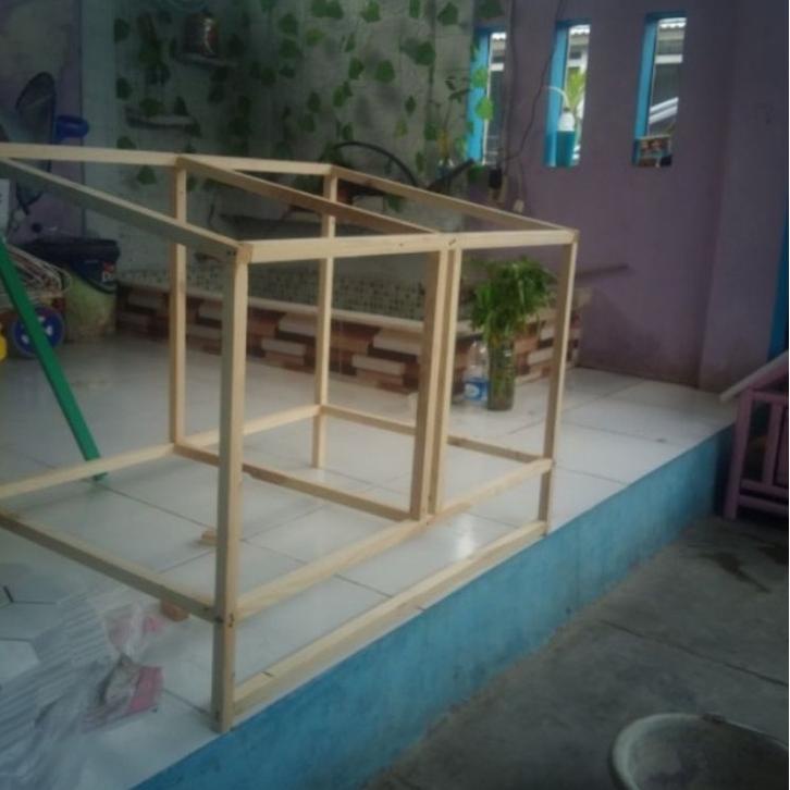 Jual Action Now--Reng Kayu Lis Ukuran 2x2 Cm Panjang 100 Cm Isi 8 ...