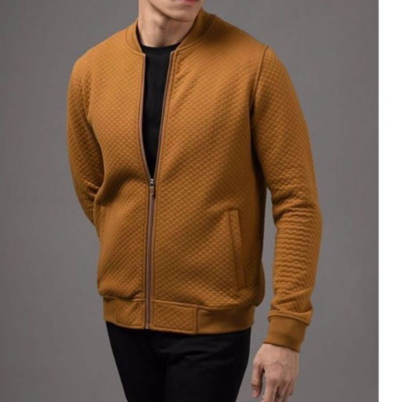 Jual Jaket Pria Comfy Size M L XL XXL Jaket Bomber Jaket Cassual Jaket ...