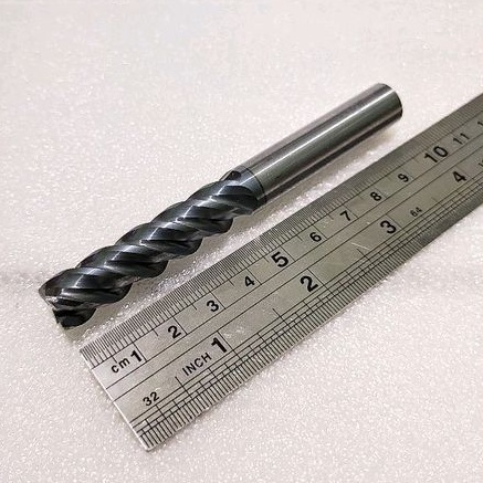 Jual Endmill Carbide Long 12 x 100L 4F Bekas Layak Pakai / Mata Milling ...