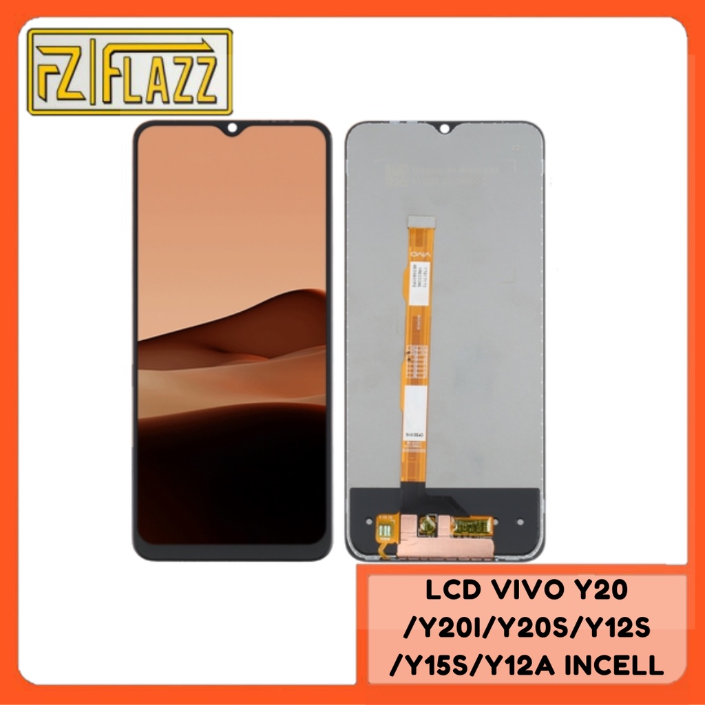 Jual Lcd touchscreen Vivo Y20 Y20I Y20S Y12S black fullset original 100% | Shopee Indonesia