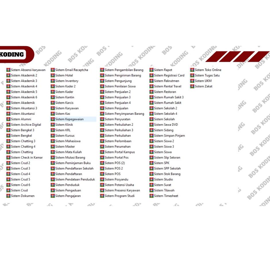 Jual Toko Spesial--Source Code Program Aplikasi Sistem Informasi ...