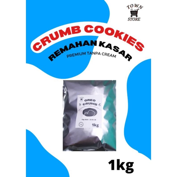 Jual TOPPING REMAHAN BISKUIT TANPA CREAM/BISKUIT CRUMB/CRUMB COOKIE ...