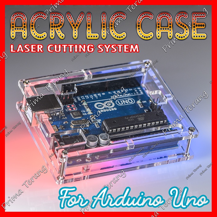 Jual Casing Acrylic Transparan Box Enclosure For Arduino Uno Case ...