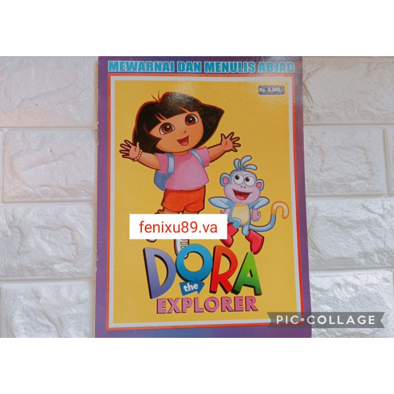 Jual Buku Mewarnai Dora jumbo Hvs | Shopee Indonesia