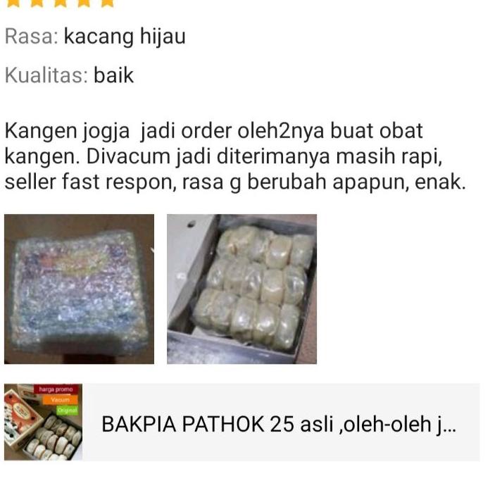 Jual Model Baru !! BAKPIA PATHOK 25 asli ,oleh-oleh jogja ,isi 15 biji ...