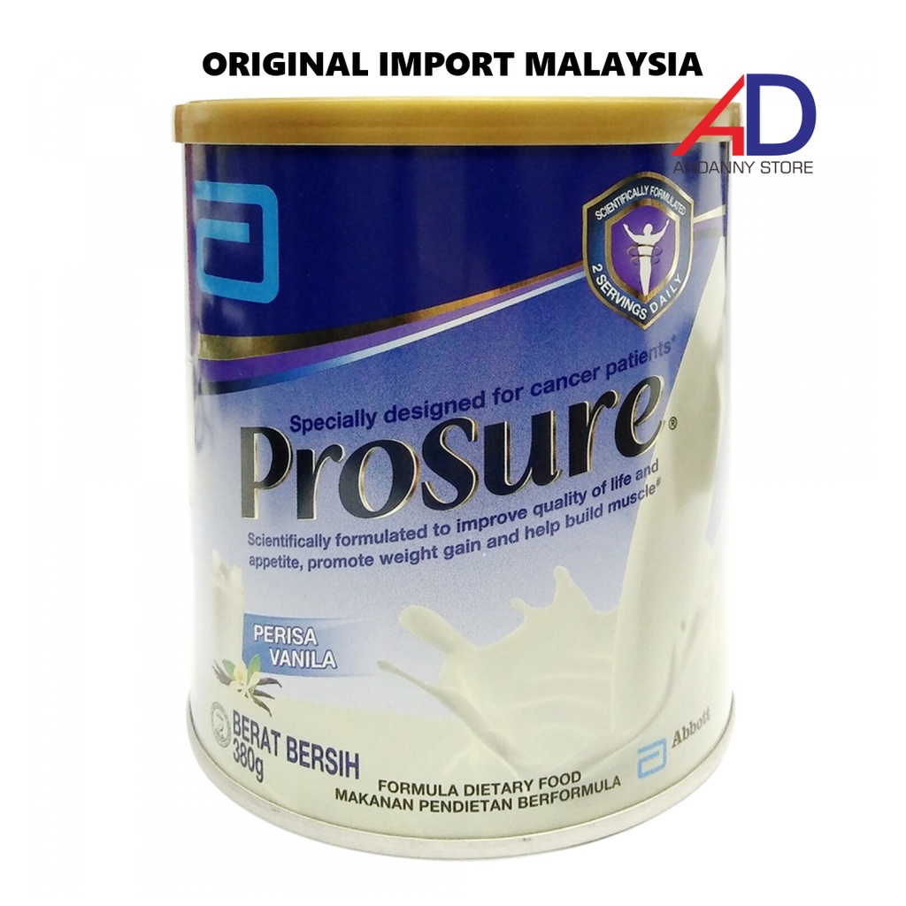 Jual ABBOTT PROSURE 380GR VANILA / SUSU UNTUK PENDERITA KANKER / CANCER ...