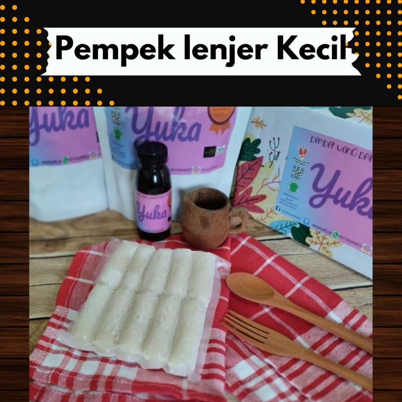 Jual Pempek F8 Palembang Pempek Lenjer Kecil yuka | Shopee Indonesia