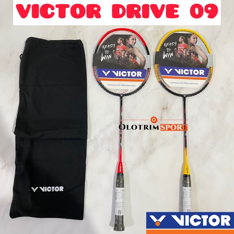 Jual Raket Badminton VICTOR DRIVE 09 Original | Shopee Indonesia