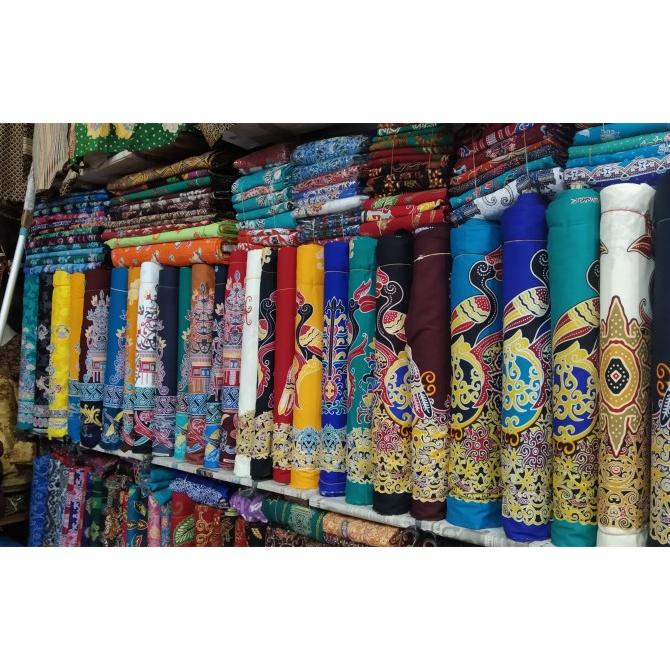 Jual Kain Batik Katun Kalteng Motif Batang Garing khas Dayak KBKK-01 ...