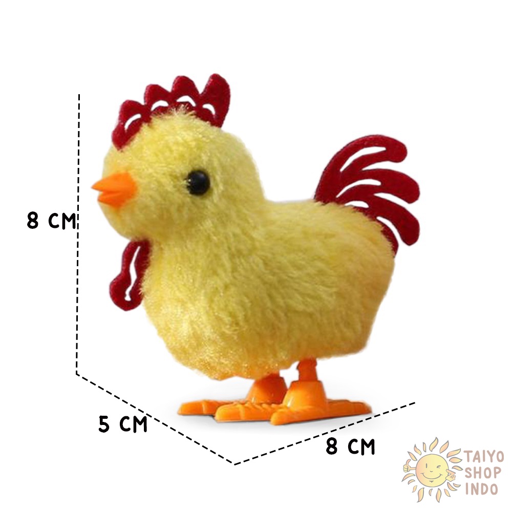 Jual TAIYO Mainan Anak Ayam Itik Berjalan Kelinci Burung Model Putar ...
