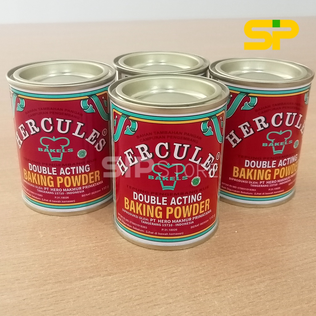 Jual Baking Powder "HERCULES" Double Acting @110gr / Tepung Pengembang ...