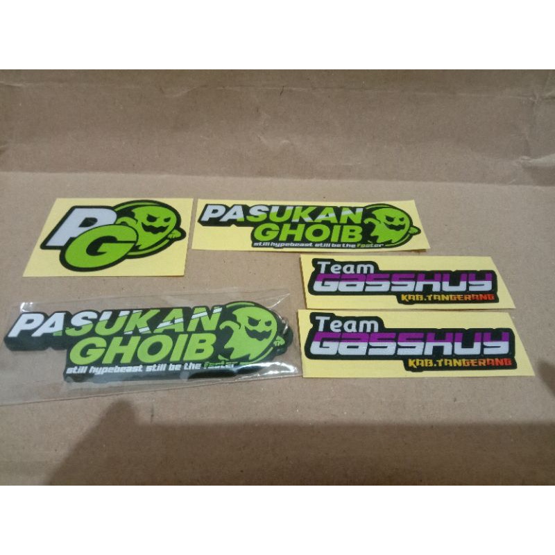 Jual STIKER & KEYCHAIN PASUKAN GHOIB (ORIGINAL) | Shopee Indonesia