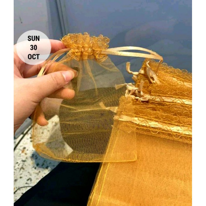 Jual 50pcs 10x14/15 cm kemasan souvenir kantong tile | Shopee Indonesia