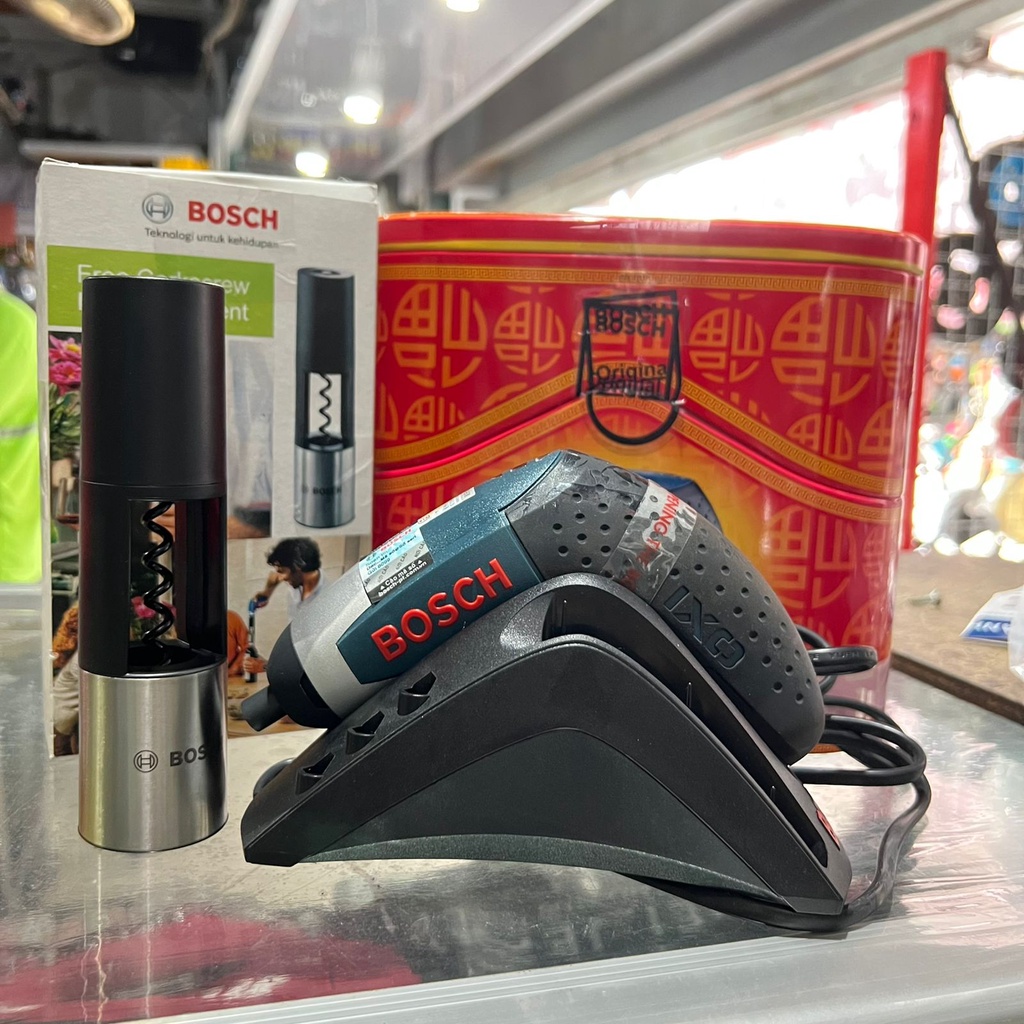 Jual Mesin Bor bosch ixo 3 Box special edition + pembuka botol | Shopee ...