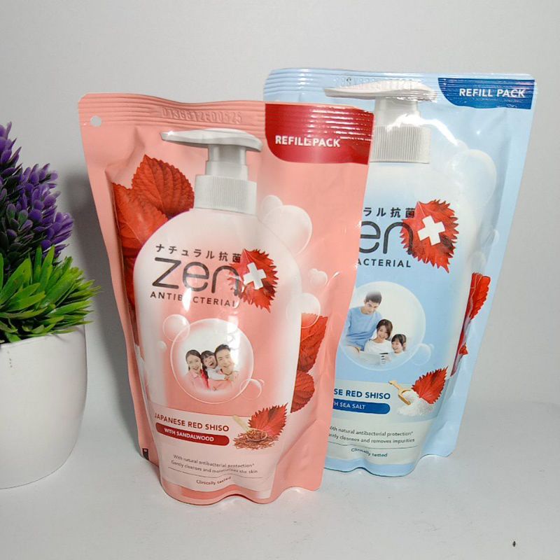 Jual Zen Antibacterial Body Wash Refill 450 ml // Zen Sabun Cair Refill 400 ml// Zen Body Wash ...