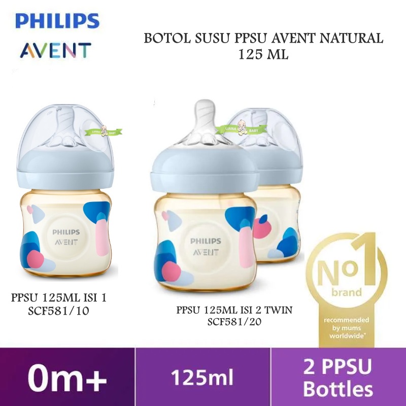 Jual BOSU390 BOTOL SUSU AVENT NATURAL PPSU 125 ML / 260 ML | Shopee ...