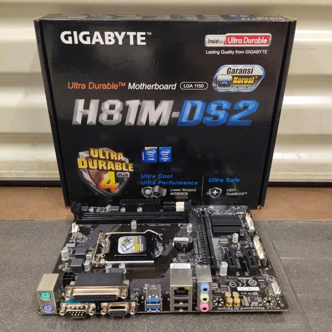 Jual Motherboard Gigabyte H81 MDS2 LGA 1150 Garansi 1 Tahun | Shopee Indonesia
