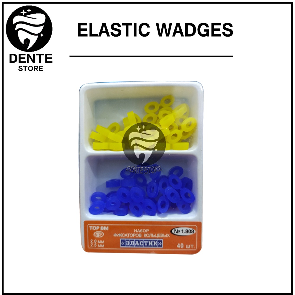 Jual DENTAL ELASTIC WEDGES / WEDGE 40 PCS | Shopee Indonesia
