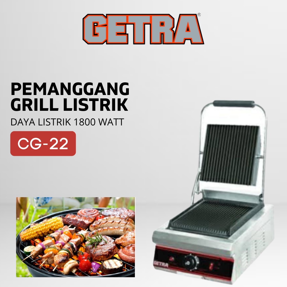 Jual CG-22 CONTACT GRILLER GETRA PEMANGGANG GRILL LISTRIK ORIGINAL ...