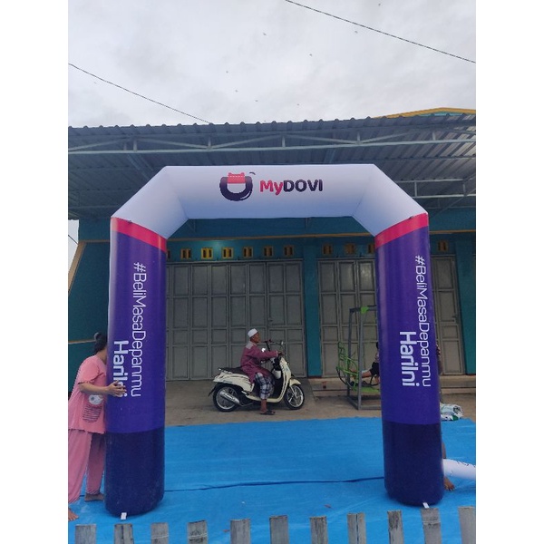 Jual Balon Gate 3x3 Meter | Jerman - Terpaulin - Flexi | Gapura Balon ...
