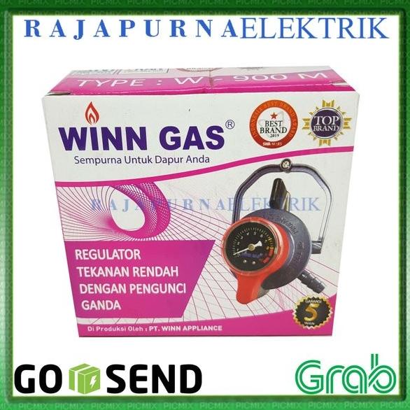 Jual REGULATOR WINN GAS W 900 M METER - DOUBLE LOCK - PENGAMAN GANDA ...