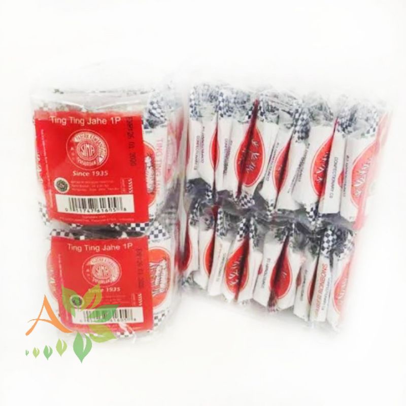 Jual Permen Ting Ting Jahe Sin A 1P isi 10pak (80biji) | Shopee Indonesia