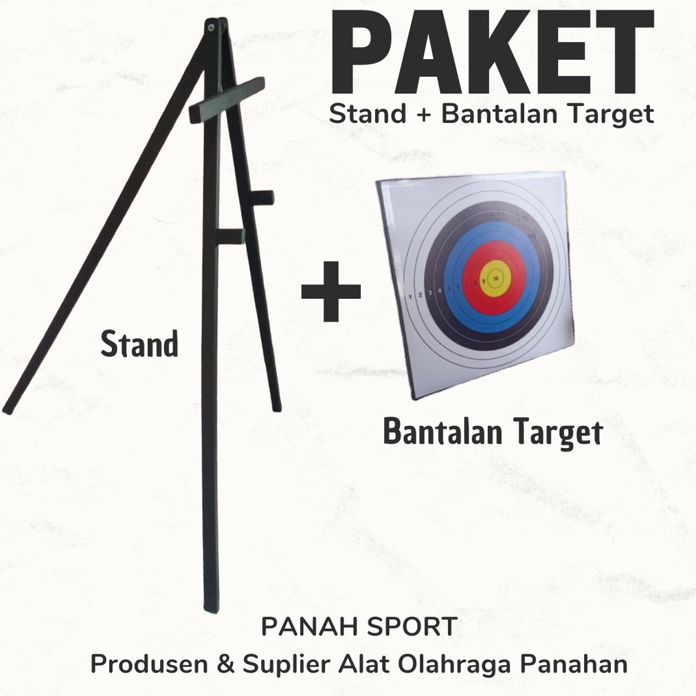 Jual PAKET STAND + BANTALAN TARGET PANAHAN | Shopee Indonesia