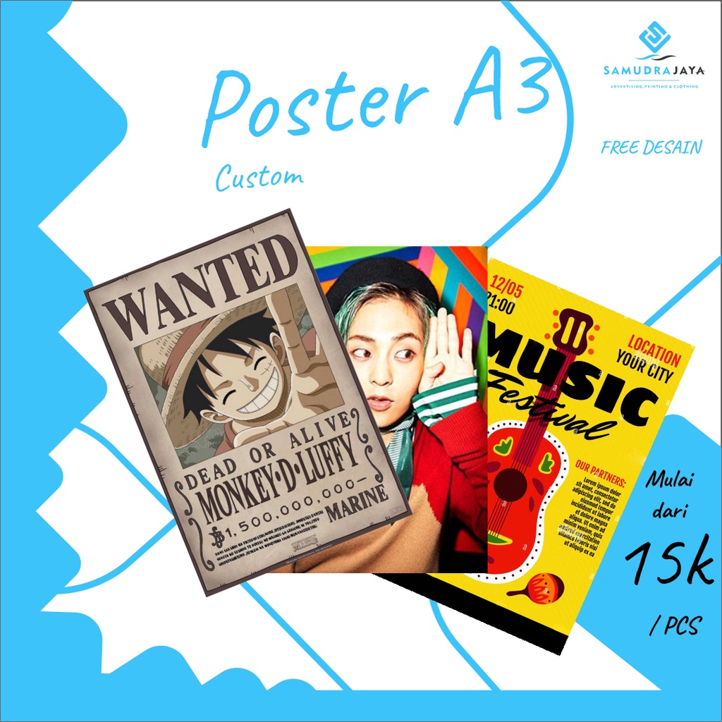 Jual POSTER A3 CUSTOM | Shopee Indonesia