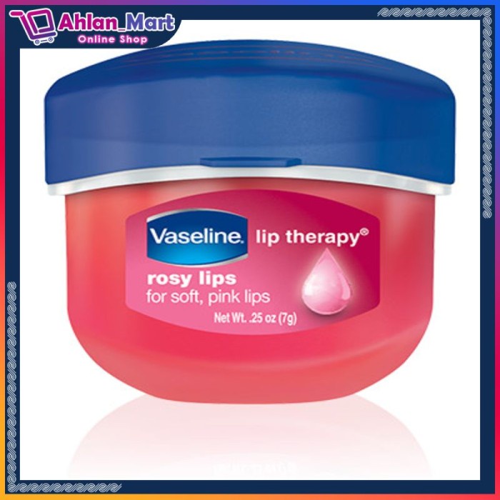 Jual Vaseline Rose Lip Therapy Rose Petroleum Jelly India 7 Ml | Shopee ...