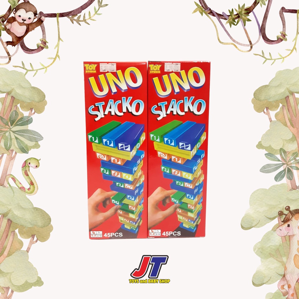 Jual Uno Stacko | Boardgame | Shopee Indonesia