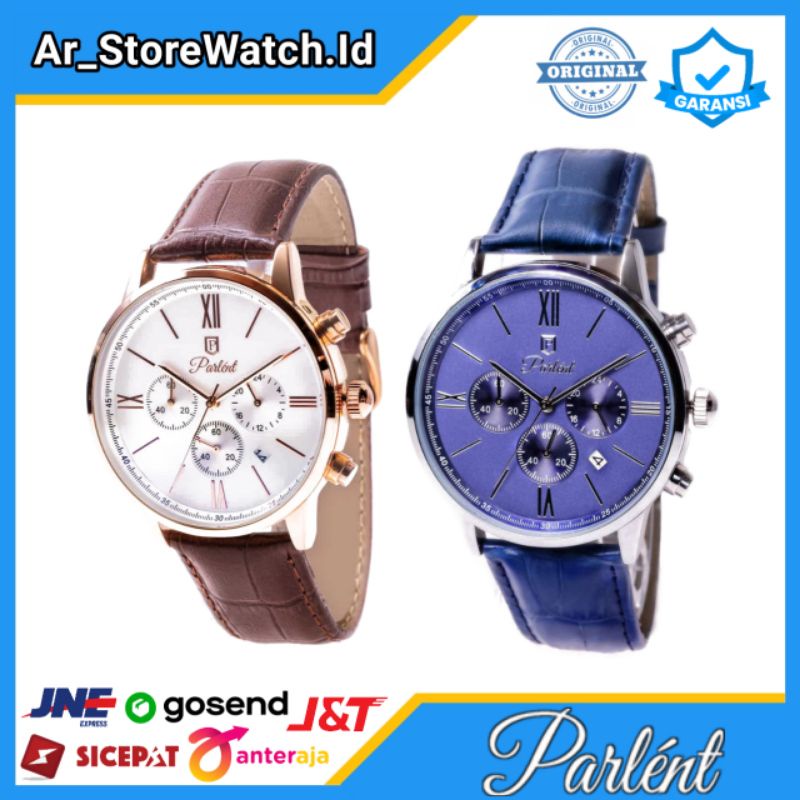 Jual Jam Tangan Pria Parlent Artemis Quartz Original Parlent & Garansi ...