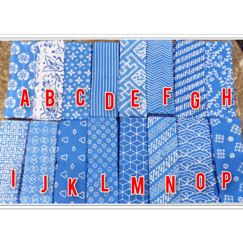 Jual KAIN BATIK CAP GARUTAN (MOTIF CAMPUR) | Shopee Indonesia