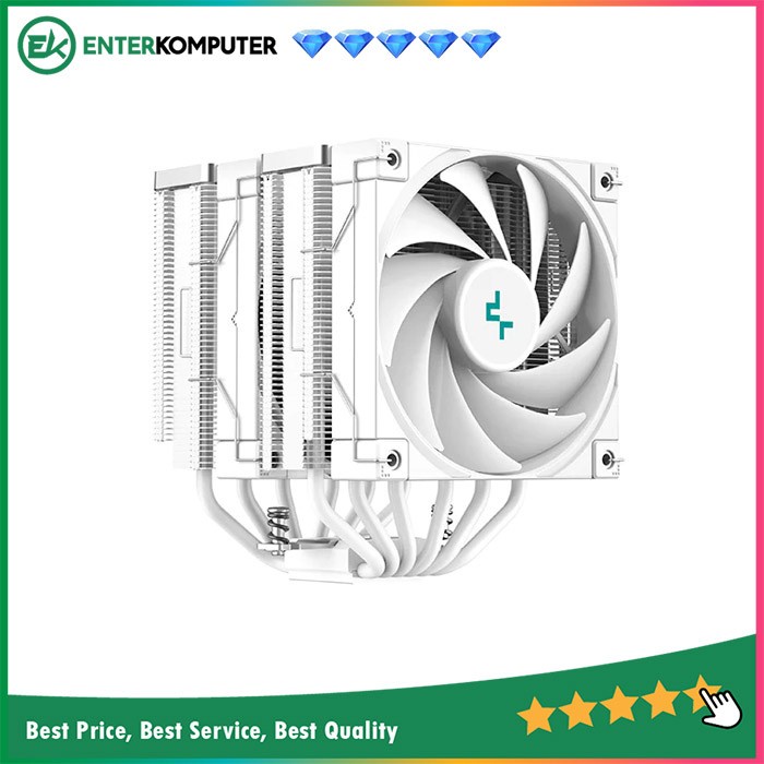 Jual Deepcool AK620 White - CPU Cooler Dual Fan 12CM - LGA1700 Support ...